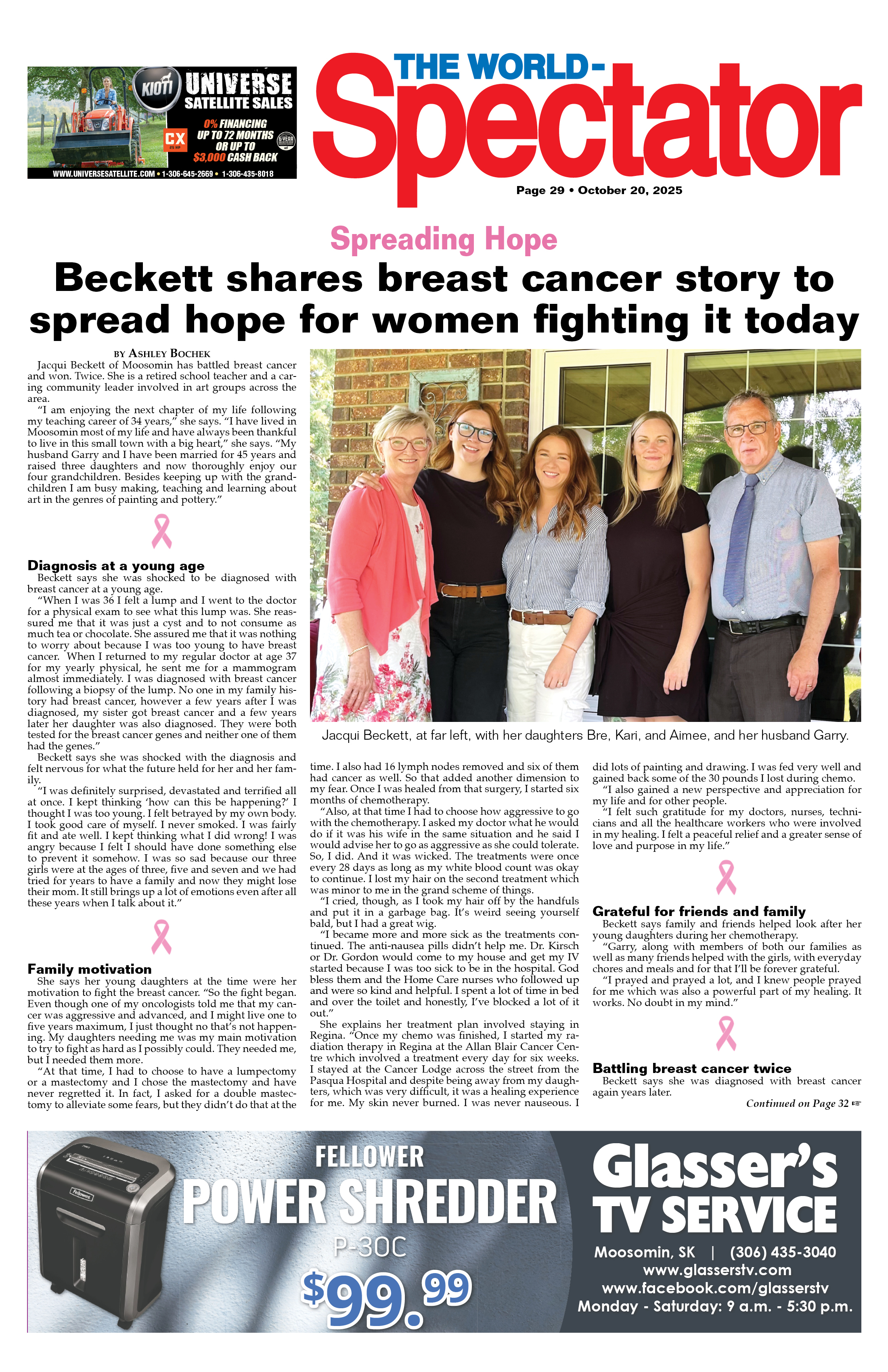 The World-Spectator - Moosomin, Saskatchewan, Canada