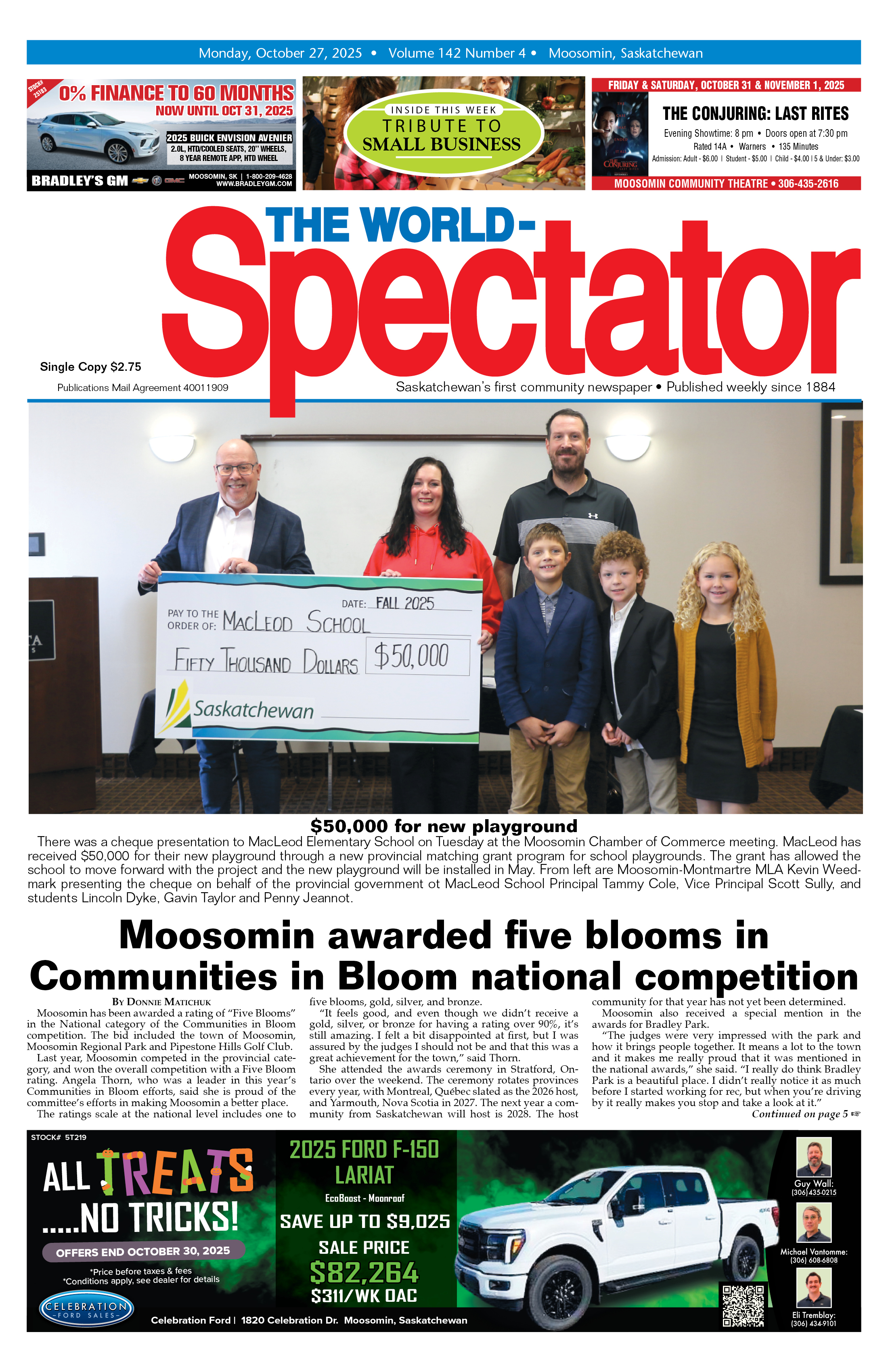The World-Spectator - Moosomin, Saskatchewan, Canada