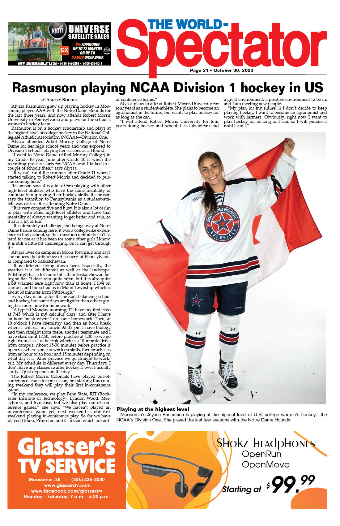 The World-Spectator - Moosomin, Saskatchewan, Canada