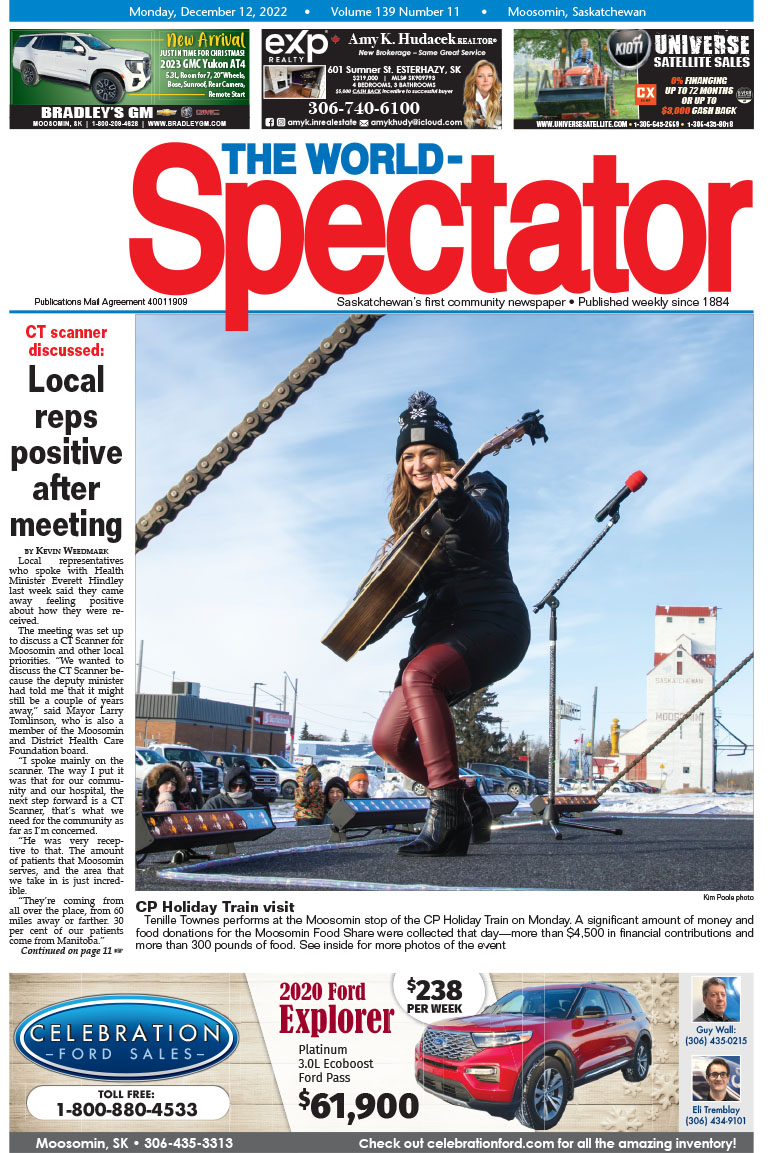 The World-Spectator - Moosomin, Saskatchewan, Canada