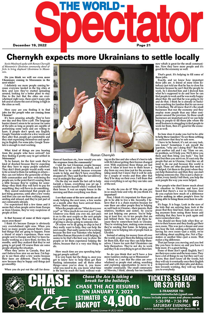 The World-Spectator - Moosomin, Saskatchewan, Canada