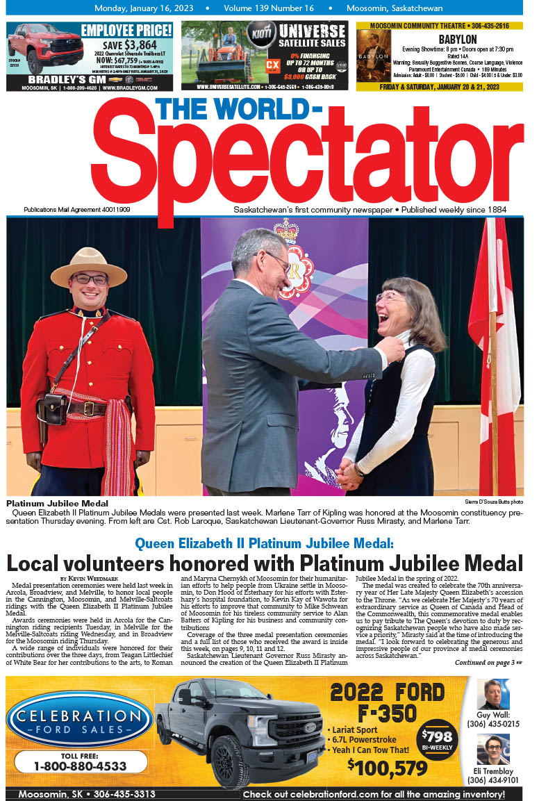 The World-Spectator - Moosomin, Saskatchewan, Canada