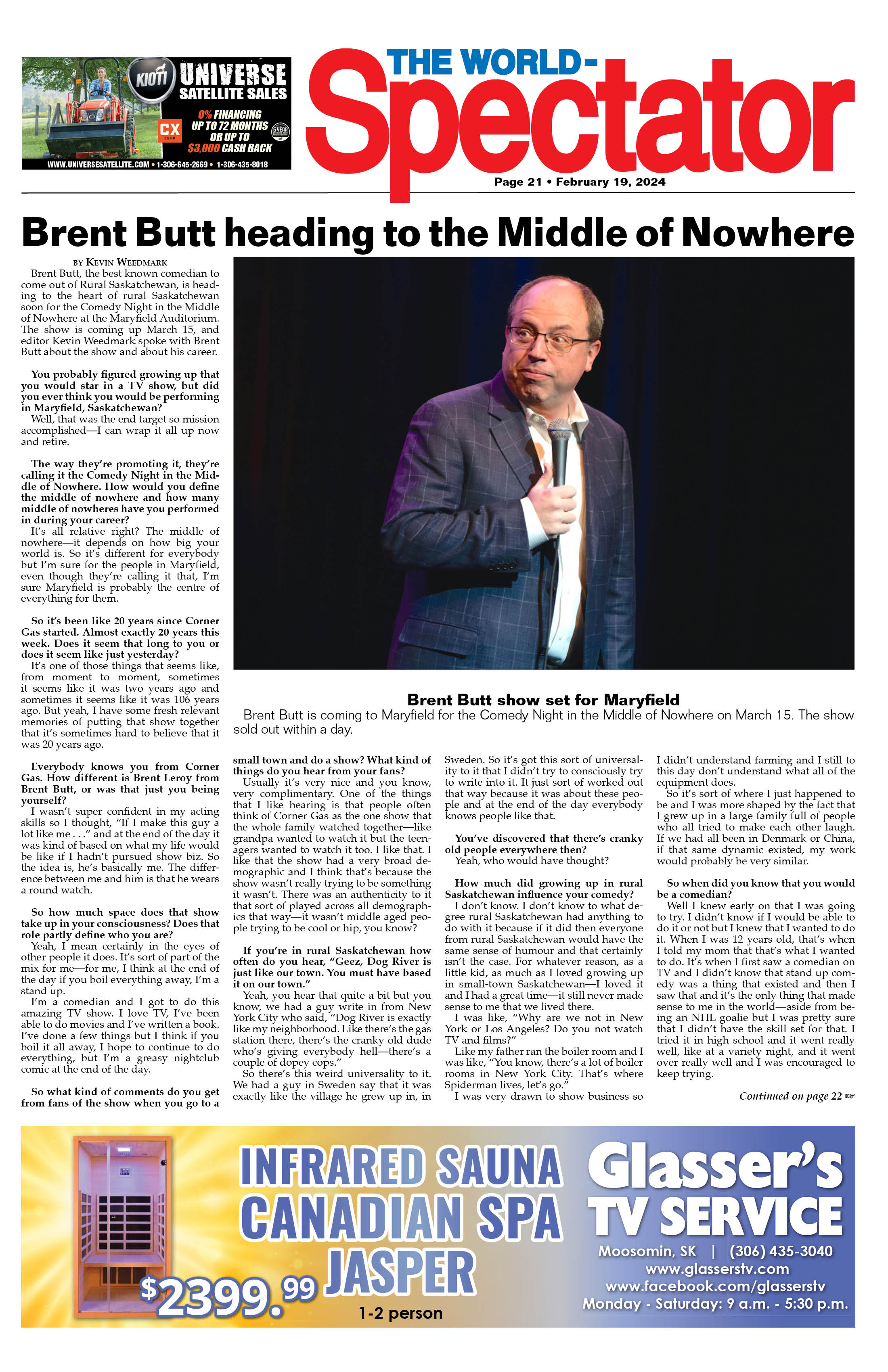 The World-Spectator - Moosomin, Saskatchewan, Canada