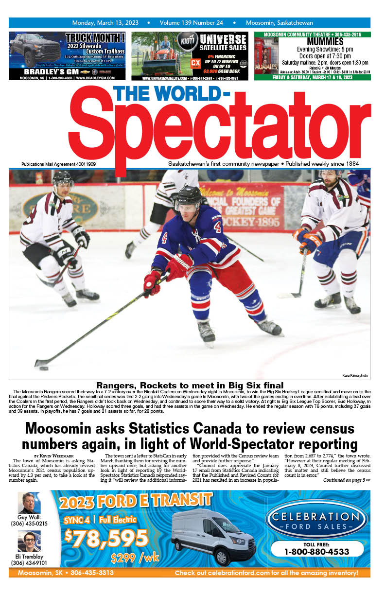 The World-Spectator - Moosomin, Saskatchewan, Canada