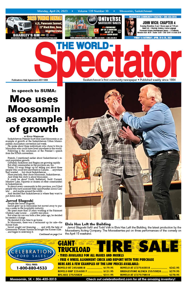 The World-Spectator - Moosomin, Saskatchewan, Canada