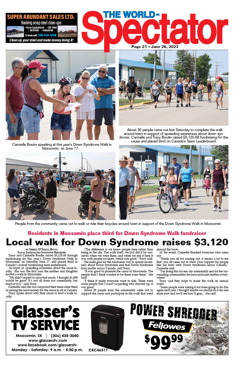 The World-Spectator - Moosomin, Saskatchewan, Canada