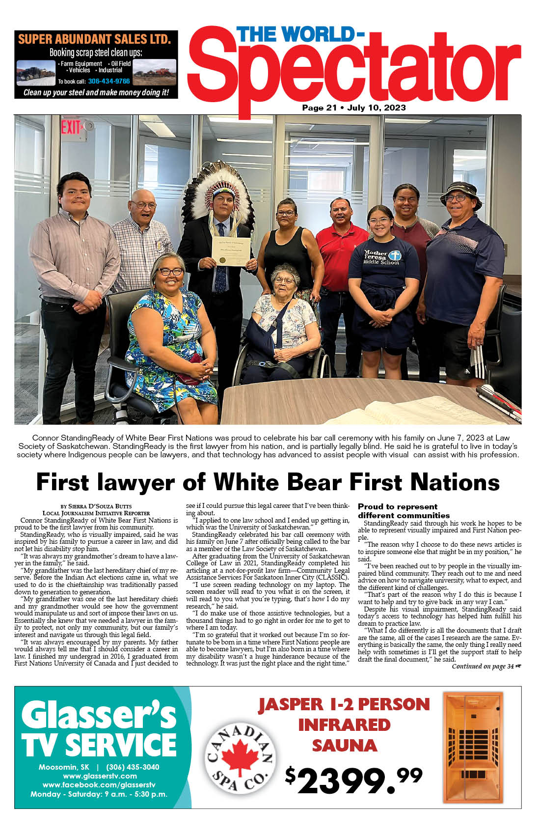 The World-Spectator - Moosomin, Saskatchewan, Canada