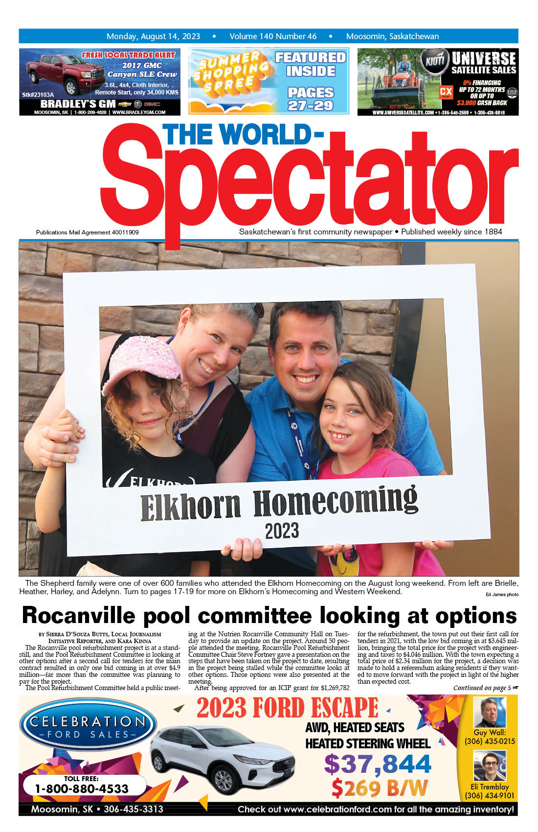 The World-Spectator - Moosomin, Saskatchewan, Canada