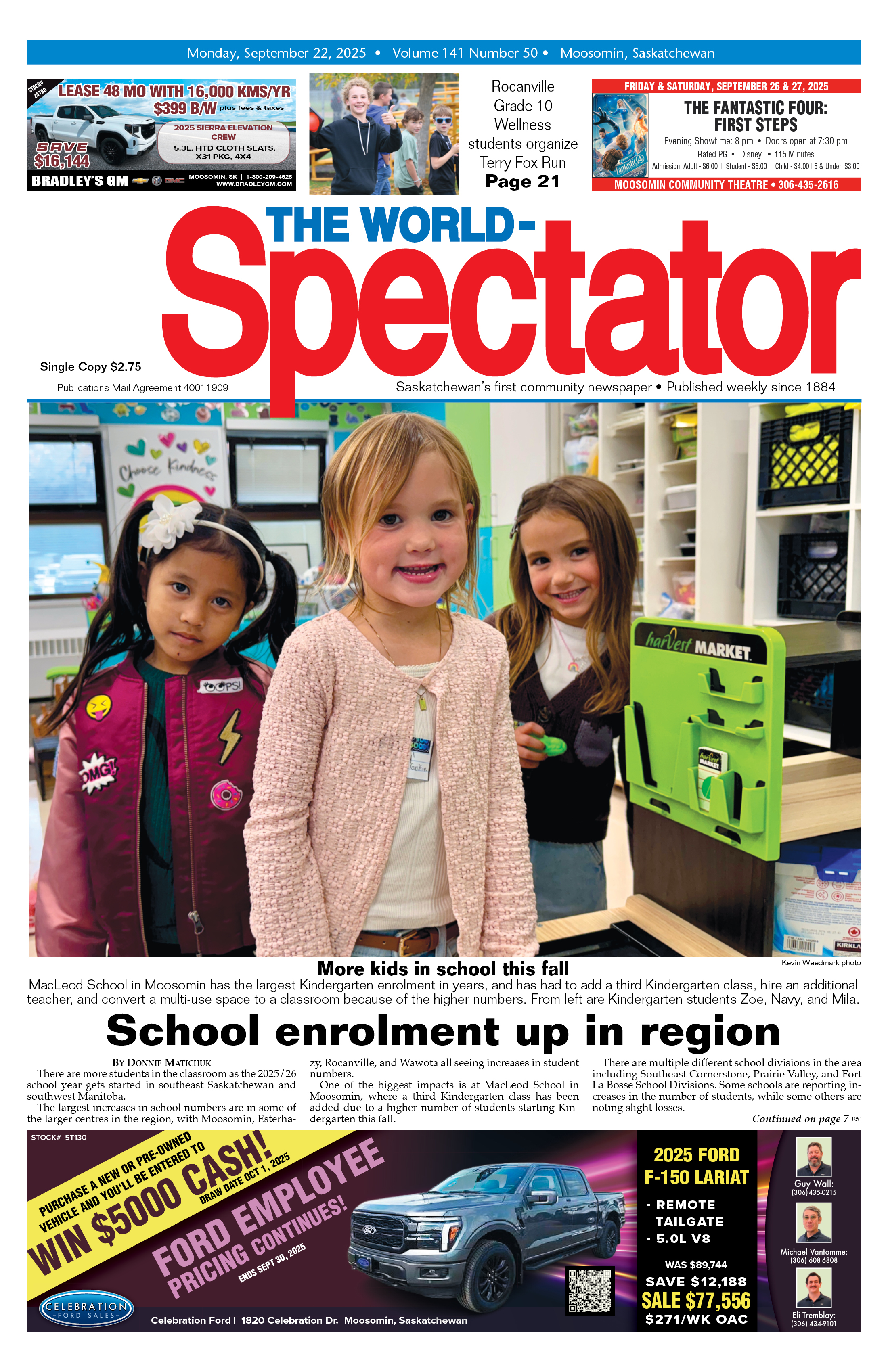 The World-Spectator - Moosomin, Saskatchewan, Canada
