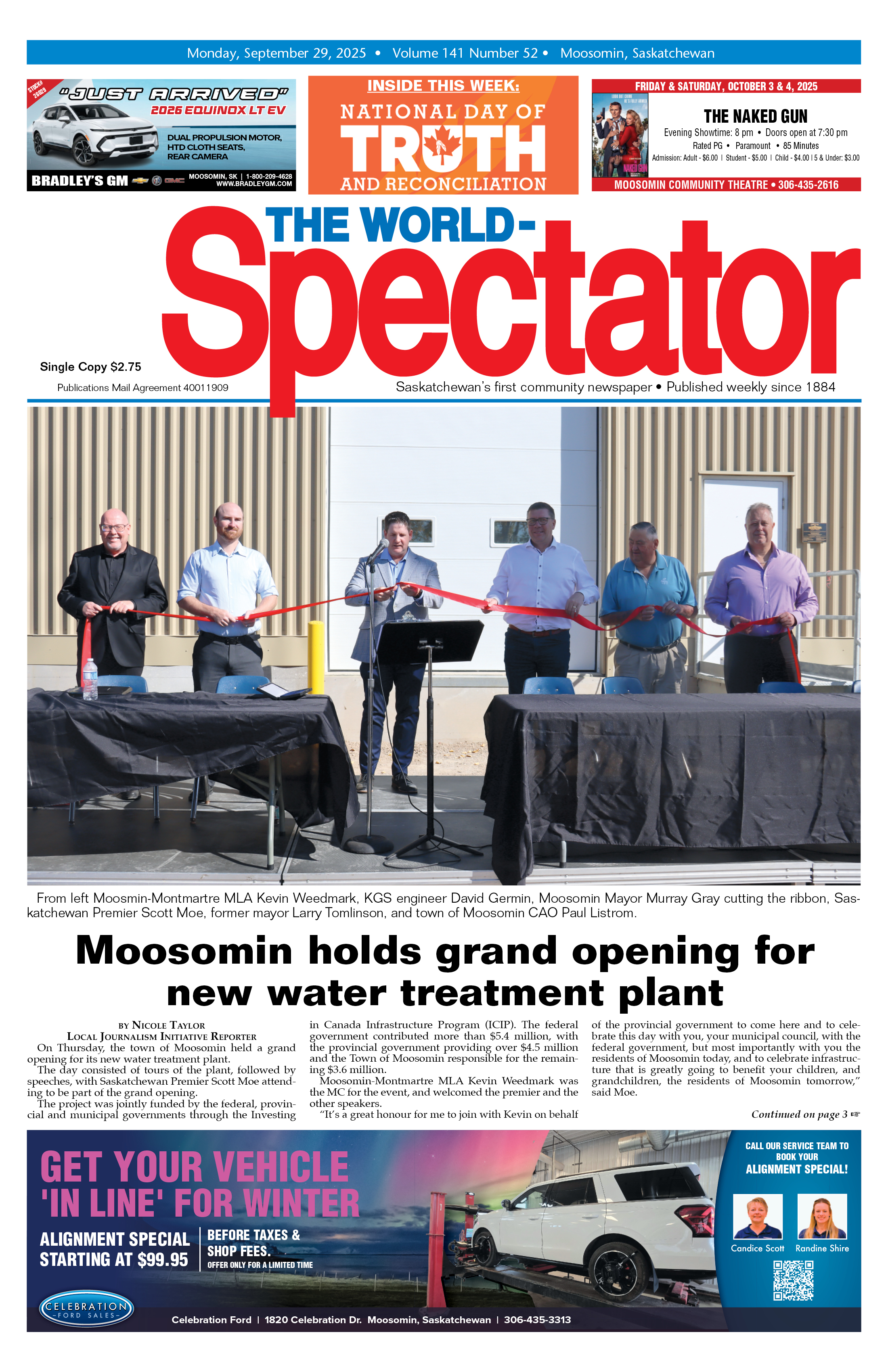 The World-Spectator - Moosomin, Saskatchewan, Canada